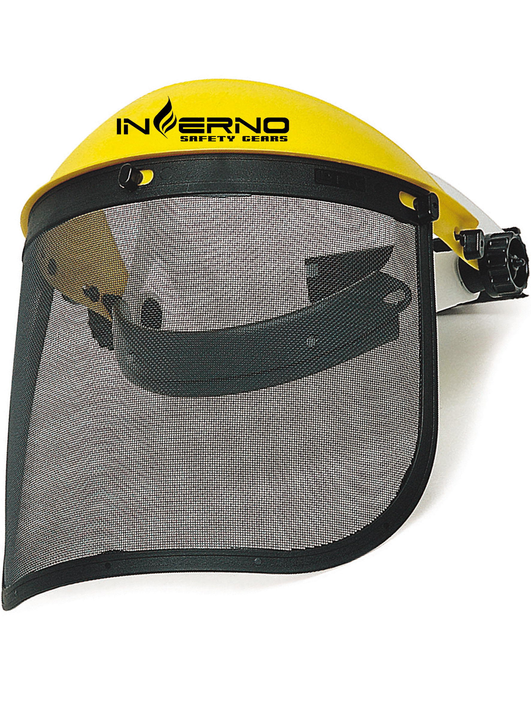 Head Gear With Mesh Face Shield - SPCL GLOBAL
