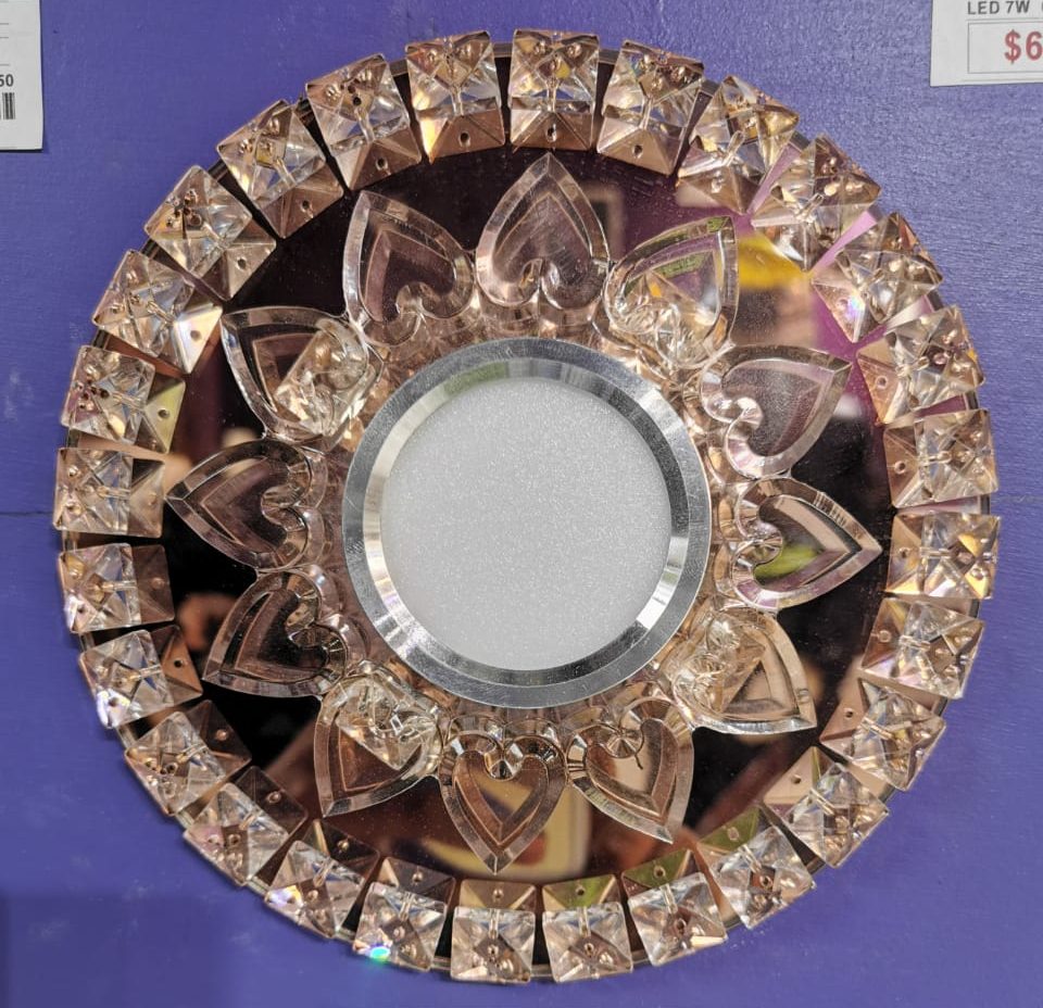 Glass Pattern LED Downlight 6.5 inch - SPCL GLOBAL