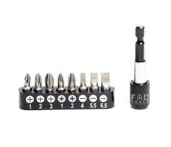 9PC SCREWDRIVER BIT SET - SPCL GLOBAL
