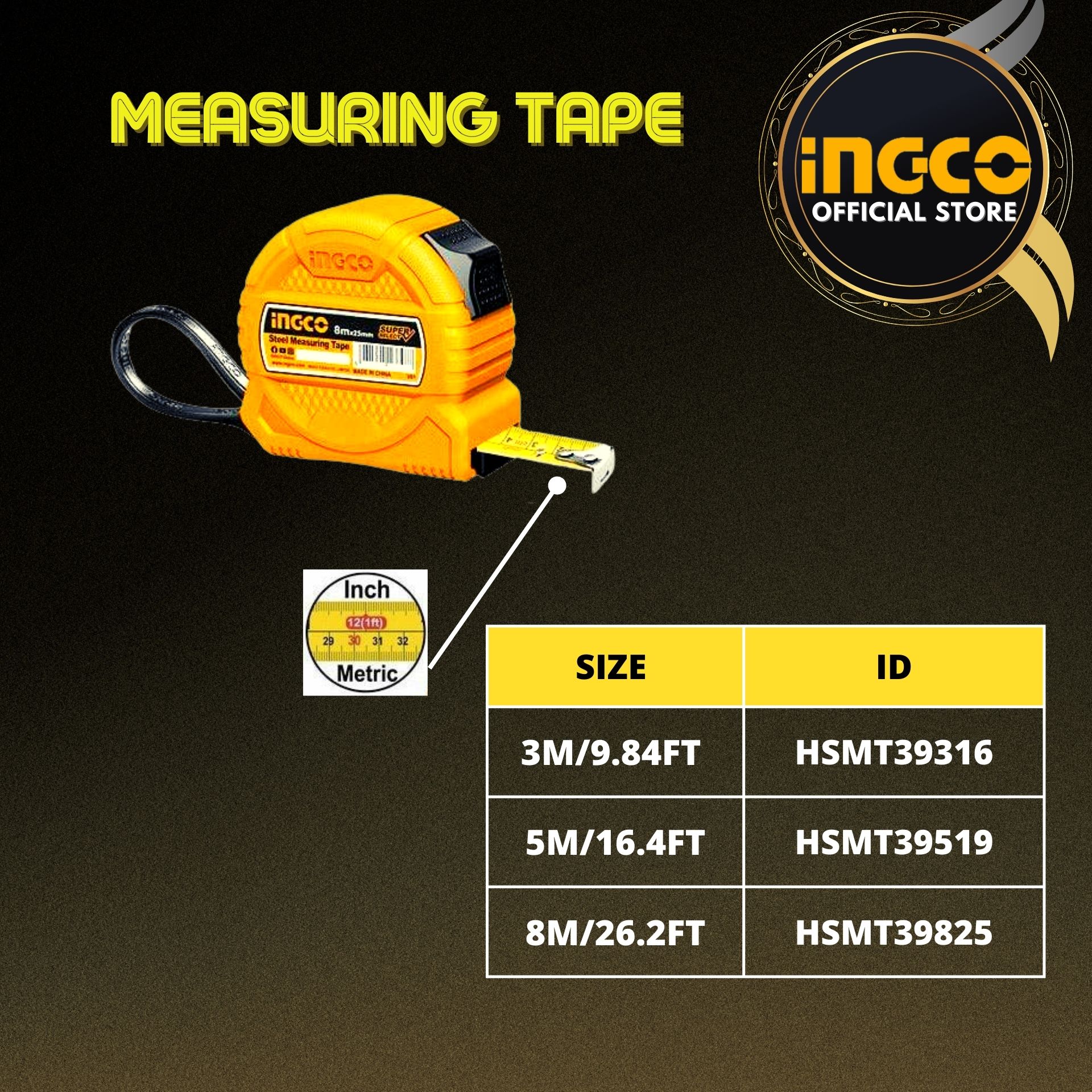 INGCO MEASURING TAPE - SPCL GLOBAL