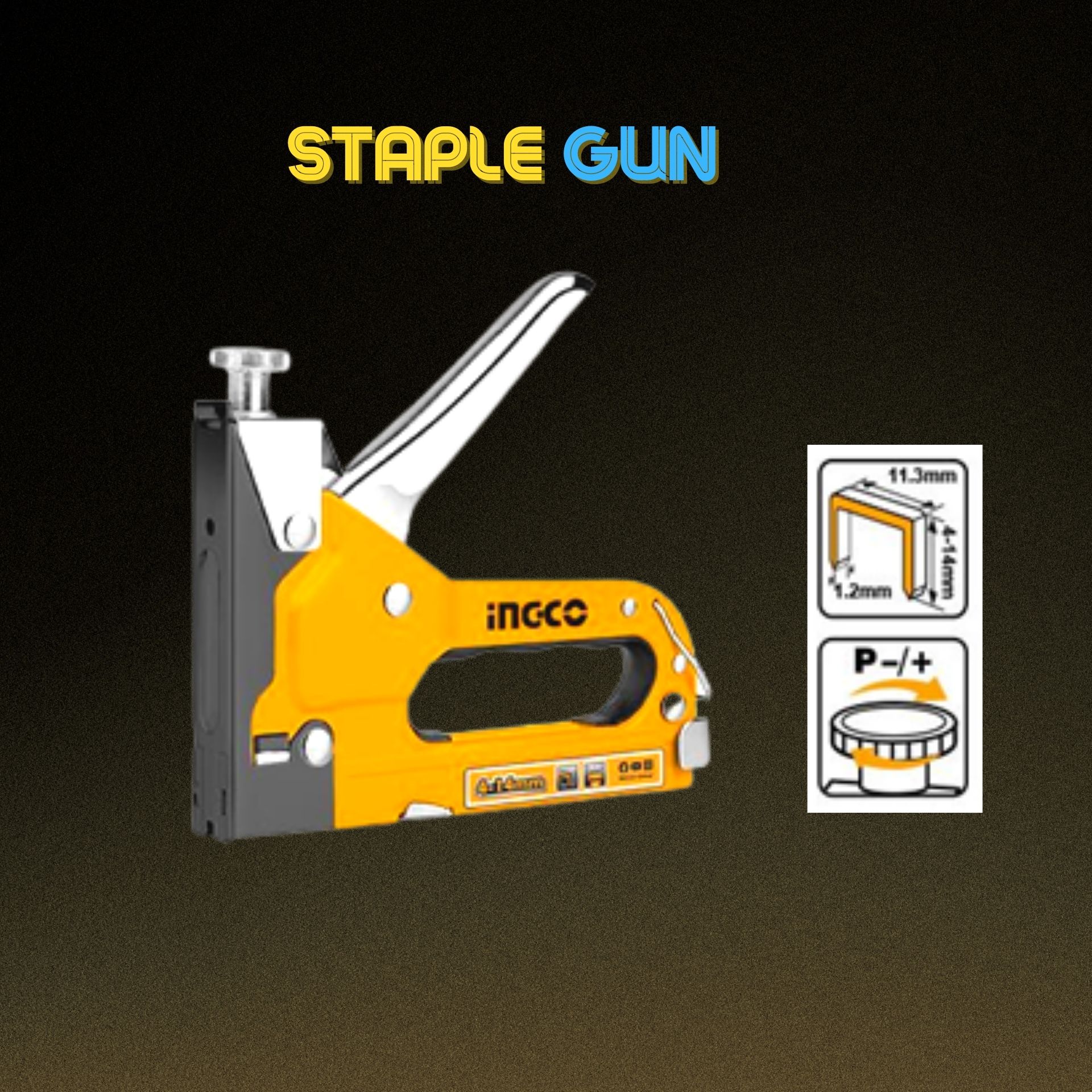 INGCO STAPLE GUN ONLY - SPCL GLOBAL
