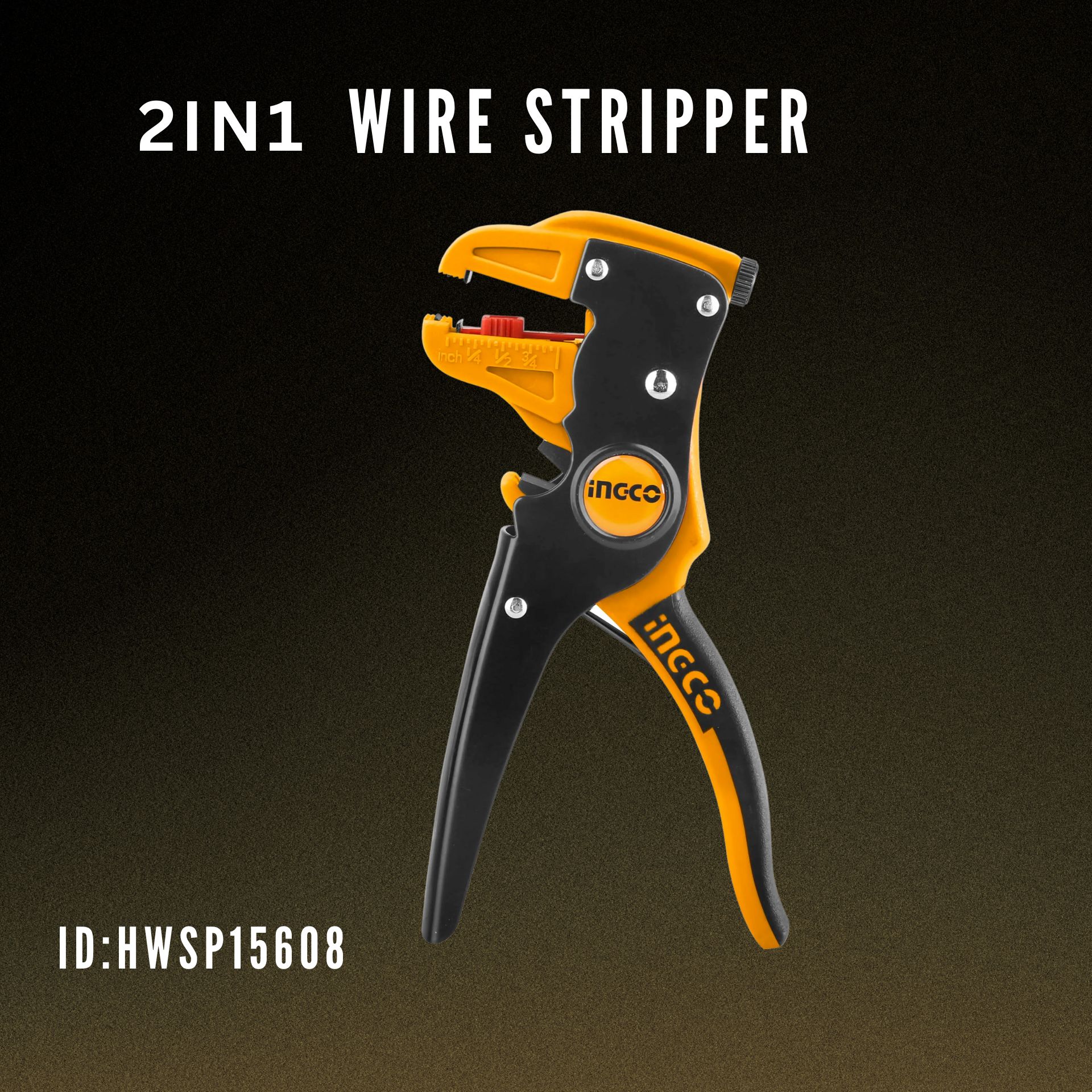 INGCO 2 IN 1 WIRE STRIPPER - SPCL GLOBAL