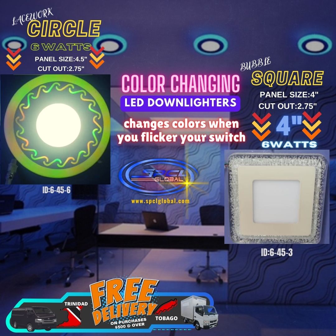 RGB COLOR CHANGING DOWNLIGHTERS - SPCL GLOBAL