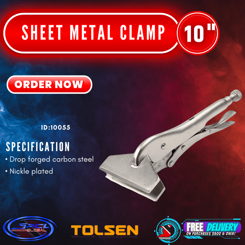 10" SHEET METAL CLAMP - SPCL GLOBAL