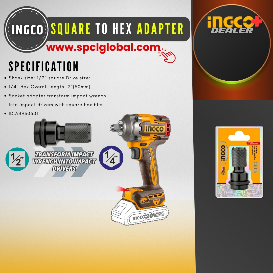 SQUARE TO HEX ADAPTER - SPCL GLOBAL
