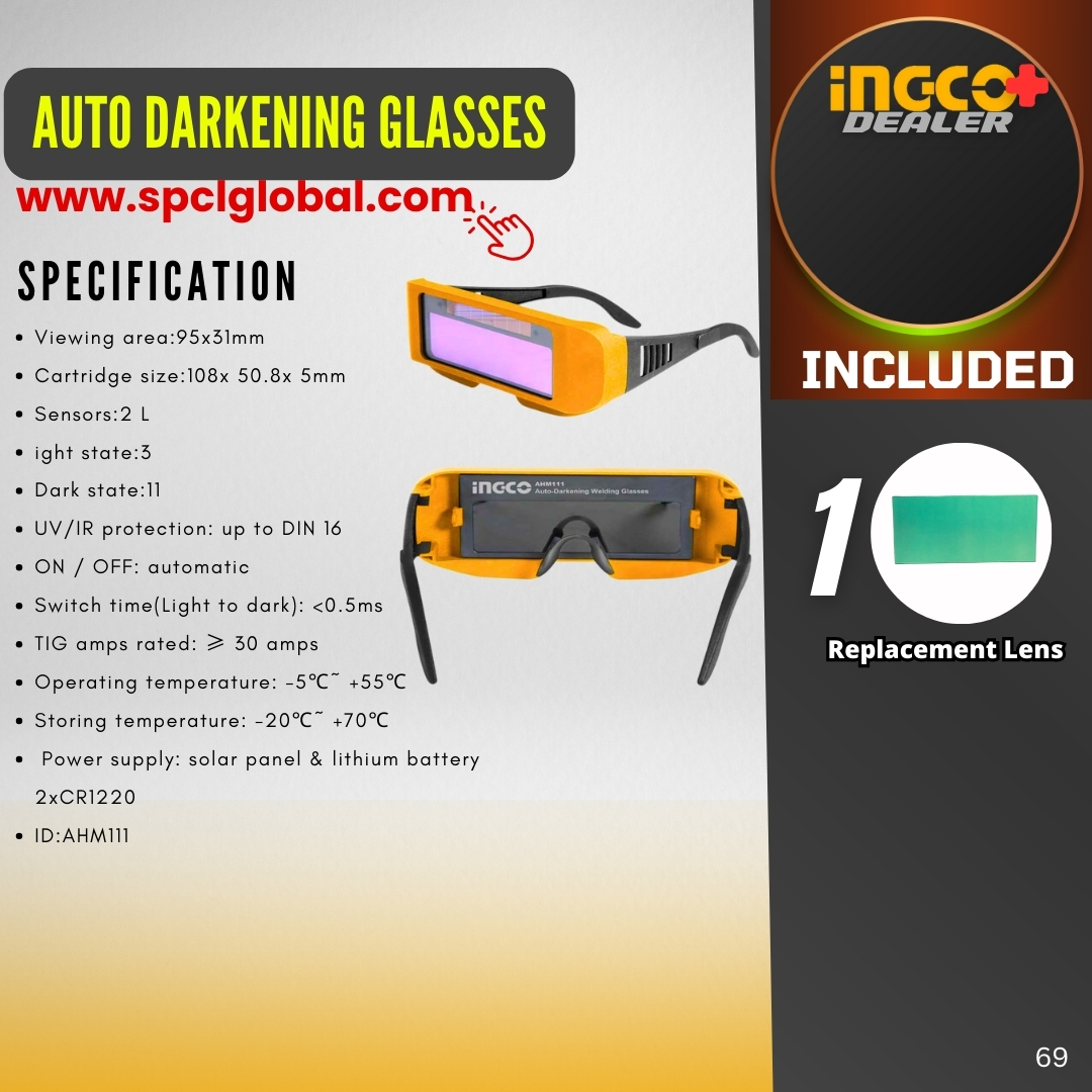 AUTO DARKENING GLASSES - SPCL GLOBAL