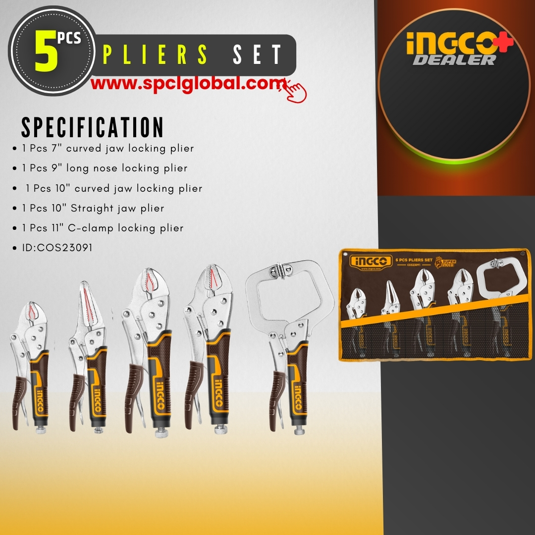 5PCS PLIERS SET - SPCL GLOBAL