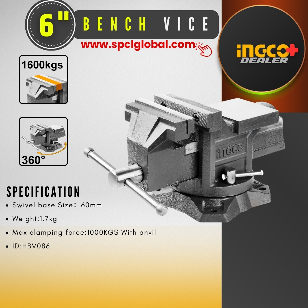 6" BENCH VICE - SPCL GLOBAL