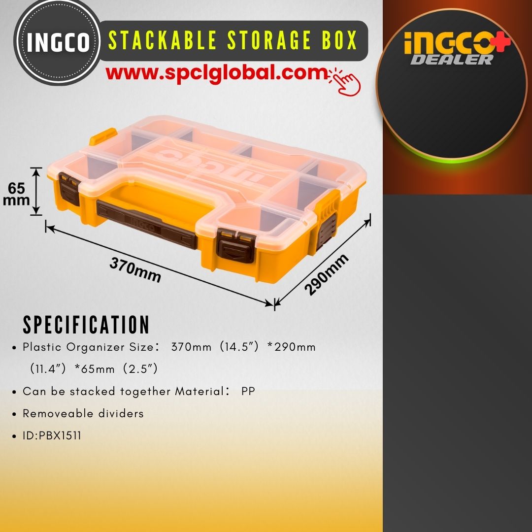 STACKABLE STORAGE BOX - SPCL GLOBAL