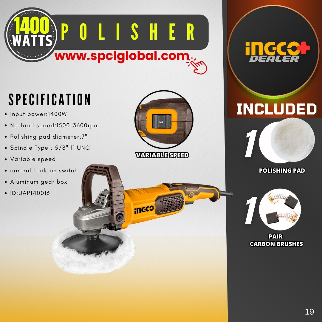 1400W POLISHER - SPCL GLOBAL