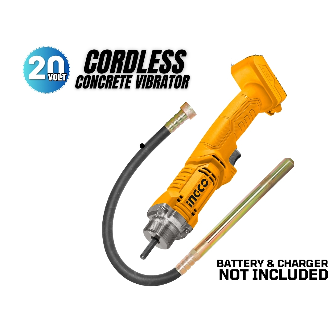 20V CONCRETE VIBRATOR - BATTERY AND CHARGER SOLD SEPARATELY - SPCL GLOBAL