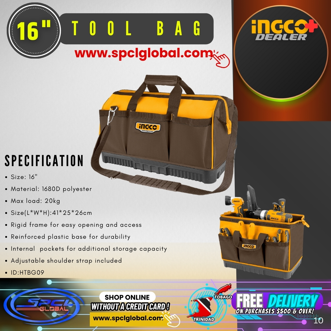 16" TOOL BAG - SPCL GLOBAL