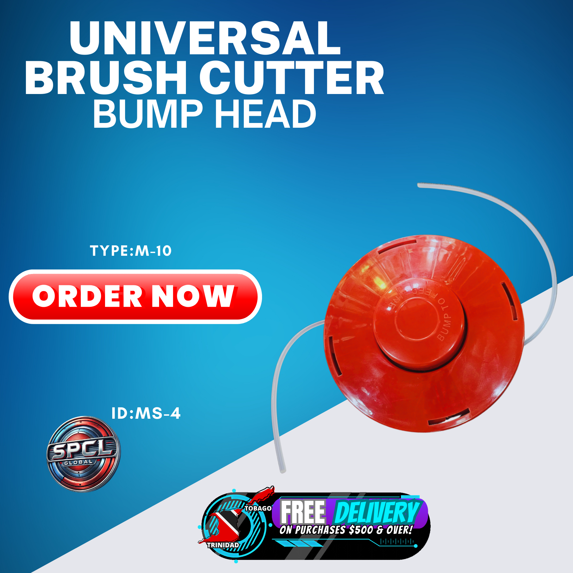 UNIVERSAL BRUSH CUTTER - BUMP HEAD - SPCL GLOBAL