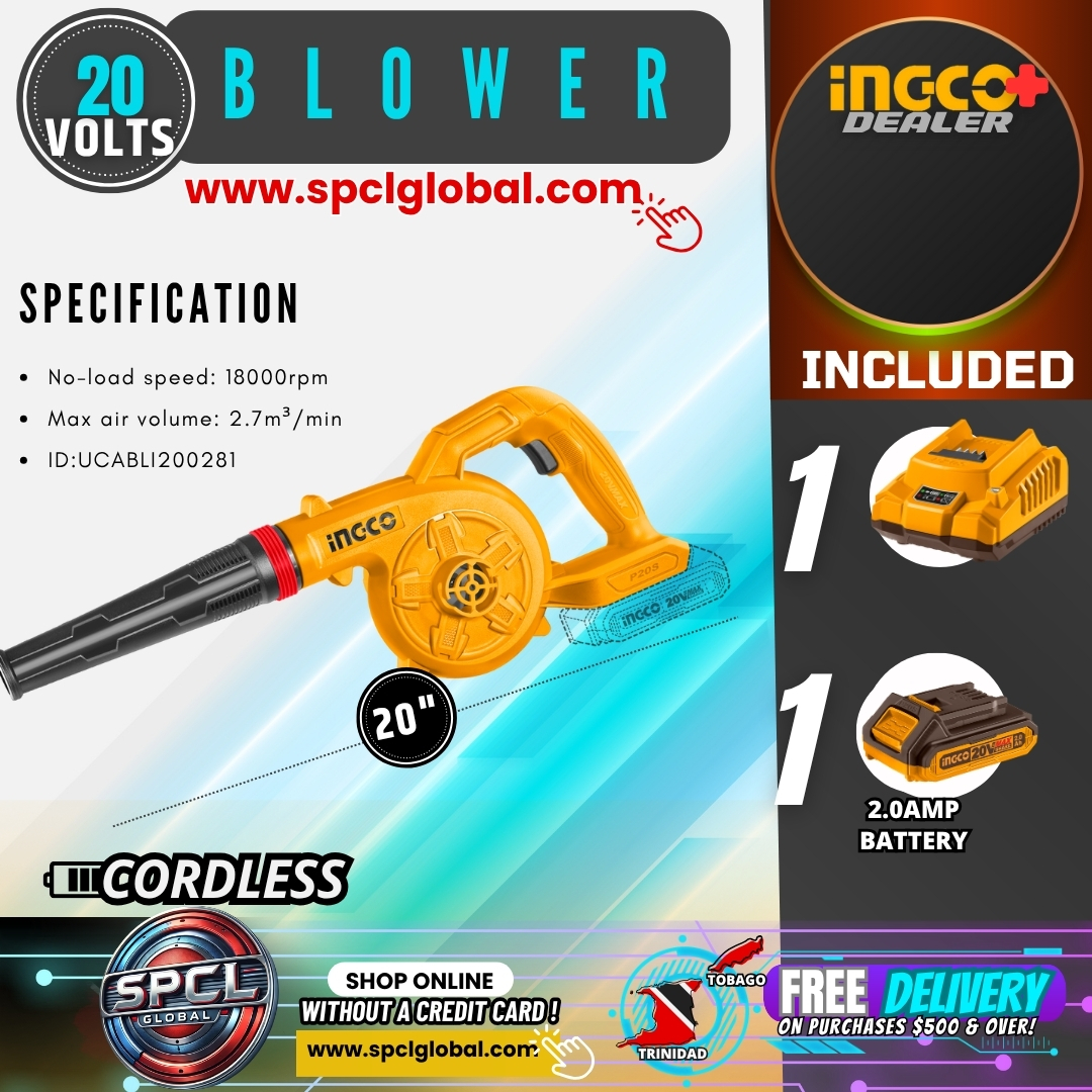 CORDLESS BLOWER - SPCL GLOBAL